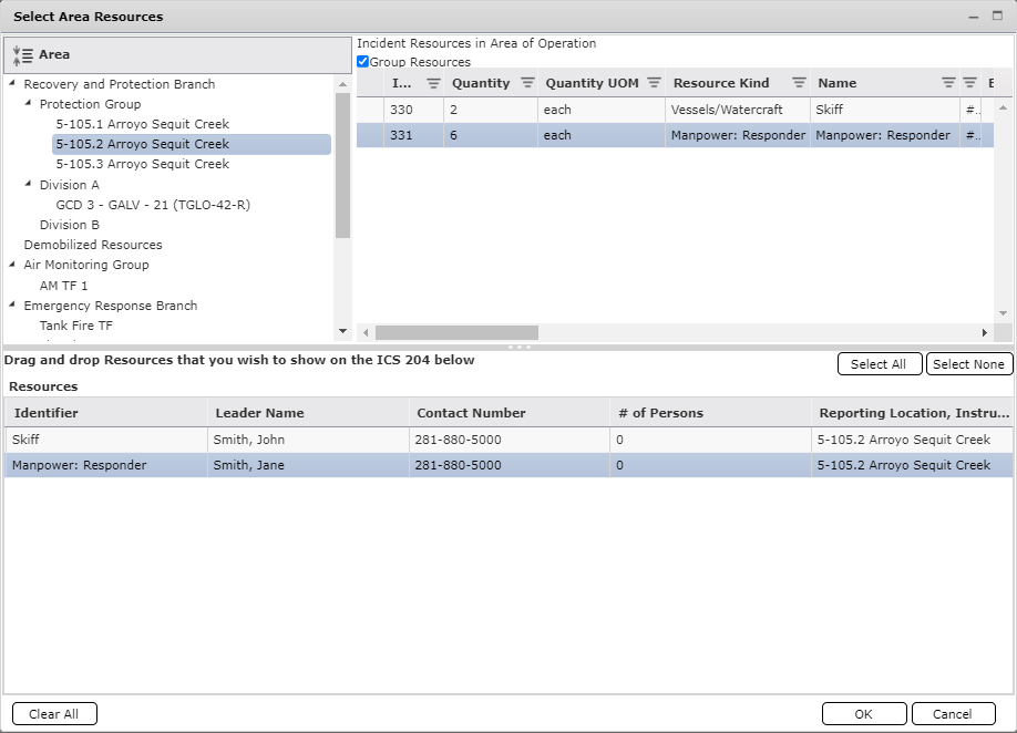 ICS 204 - Assignment List