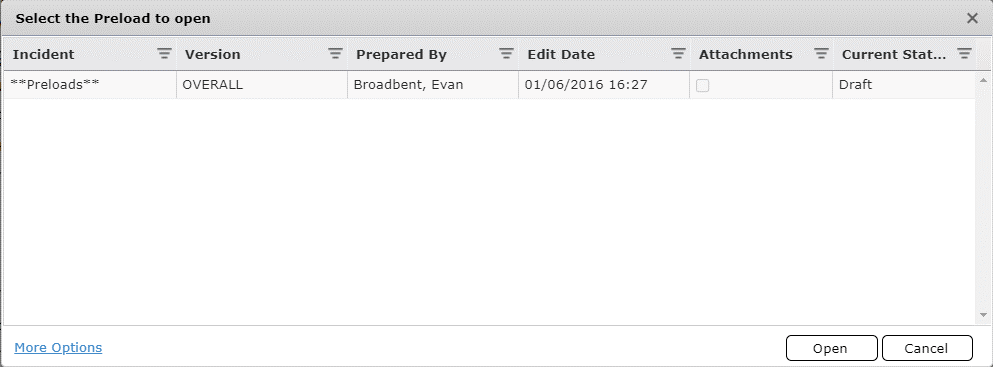 ICS 207 - Organization Chart