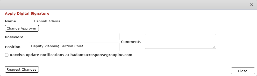 ICS 213RR - Resource Request