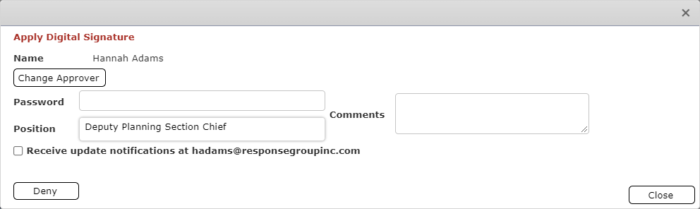ICS 213RR - Resource Request