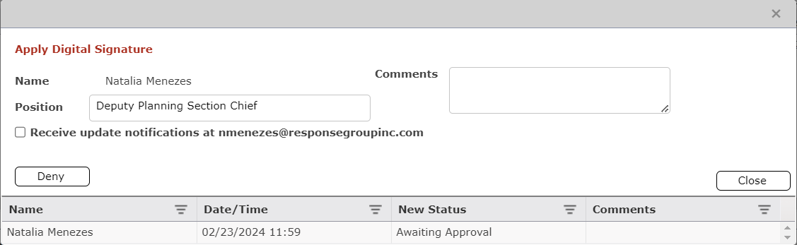 ICS 213RR - Resource Request