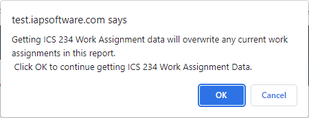 ICS 215 - Operational Planning Worksheet